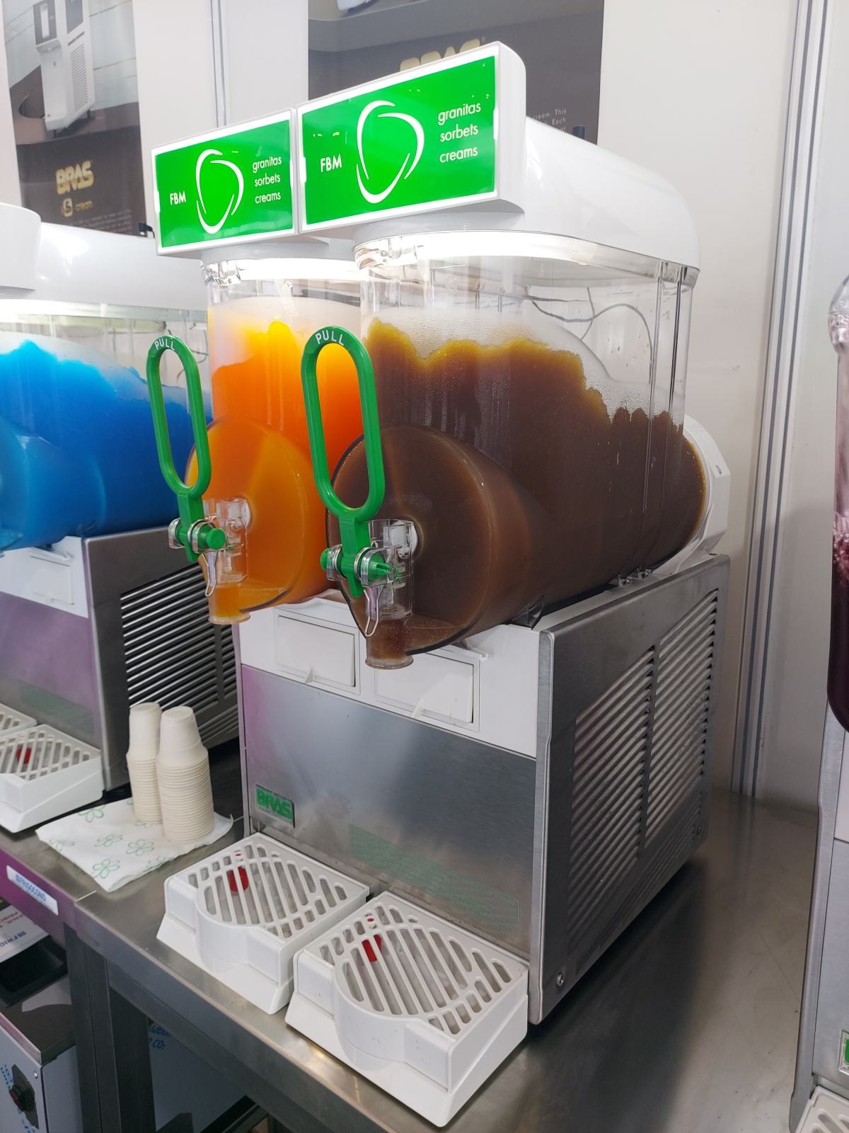 Slush aparat za granitu 2 x 10L,BRAS Italy,najprodavaniji model,NOVI