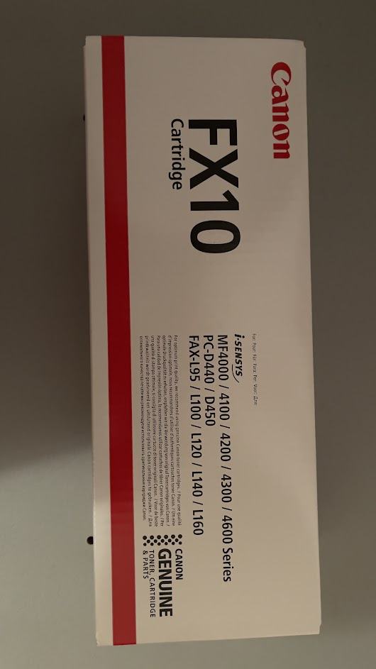 Cartridge / Toner CANON FX10 (ORIGINAL, NOVO)