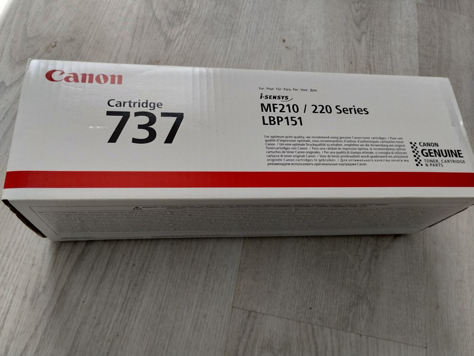 Toner Canon 737 original