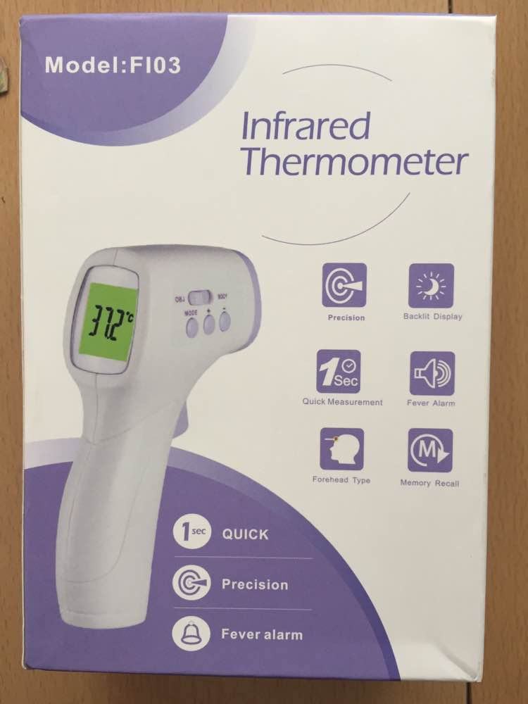 Beskontaktni toplomjer i termometar (idealno za bebe i djecu)