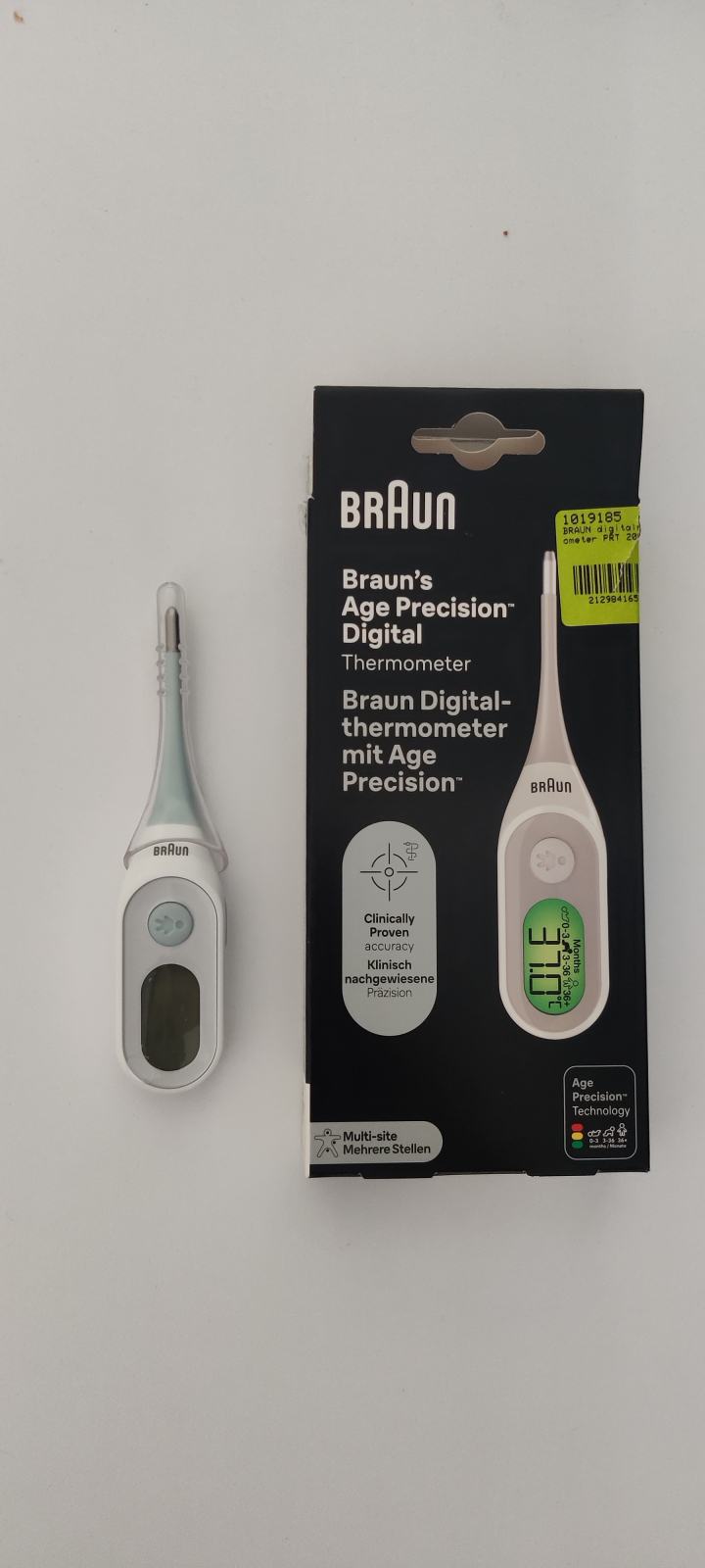 Digitalni toplomjer Braun