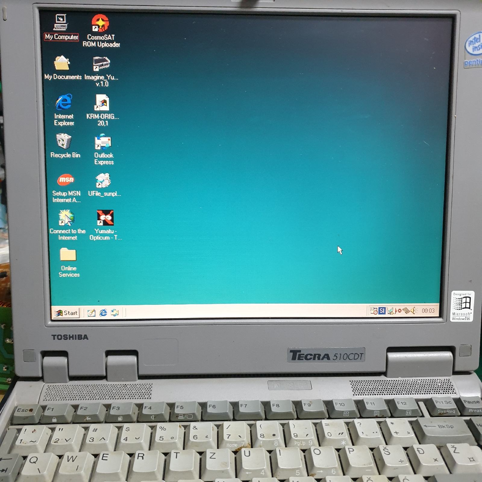 Laptop Toshiba Tecra 510CDT