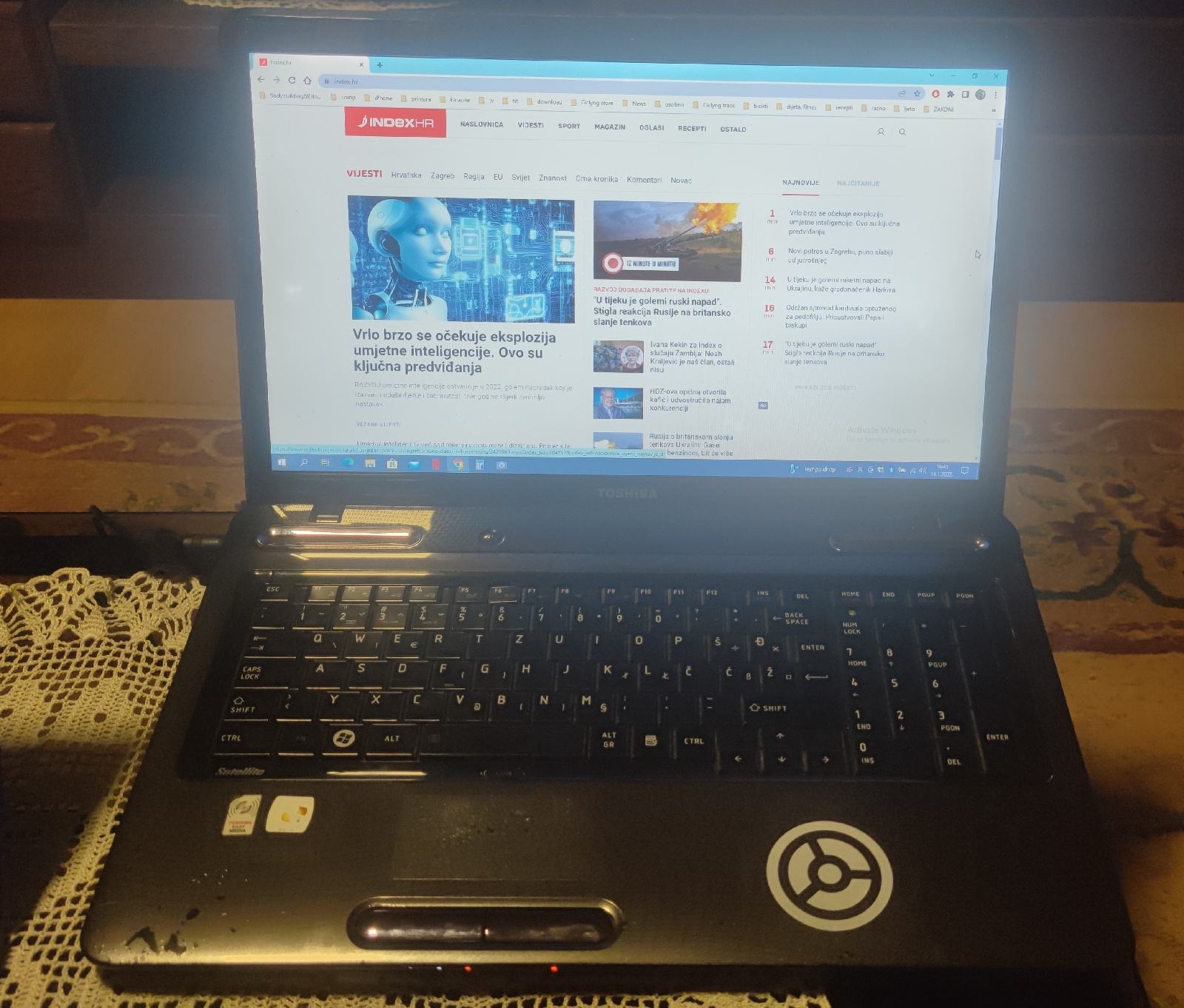 Toshiba Satellite L675-11E, intel i5, 8gb ram, SSD, HD graphic