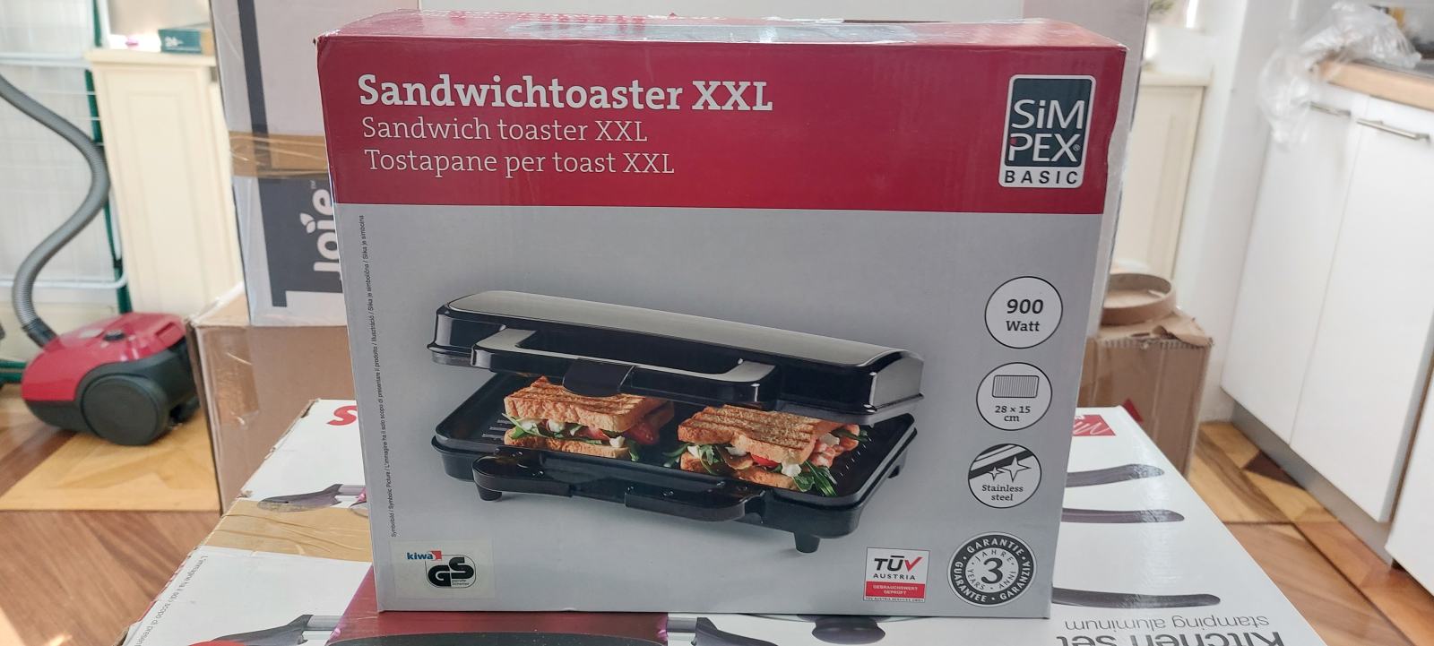 Sandwichtoaster XXL