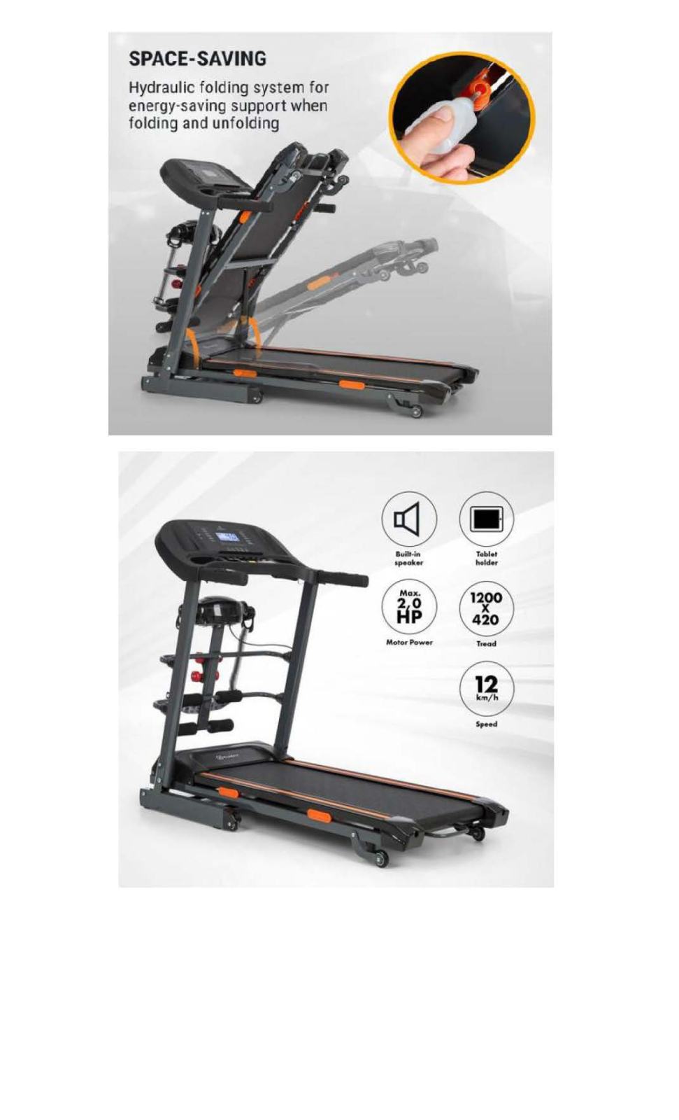 CAPITAL SPORTS traka za trčanje Pacemaker F120 Pro