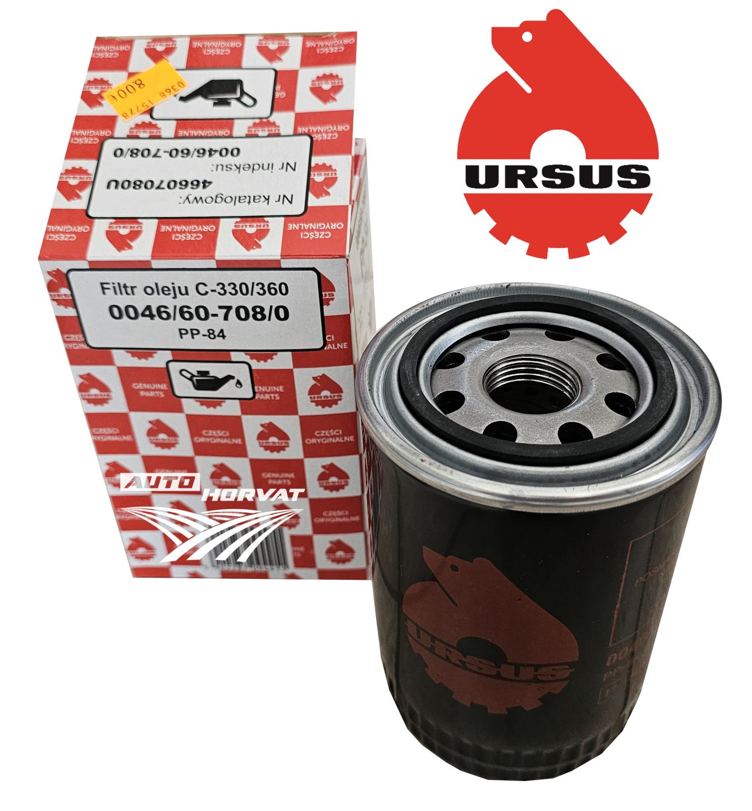 FILTER ULJA URSUS ORIGINAL - PP84 ZA MODELE C-330, C-360 - KVALITETA