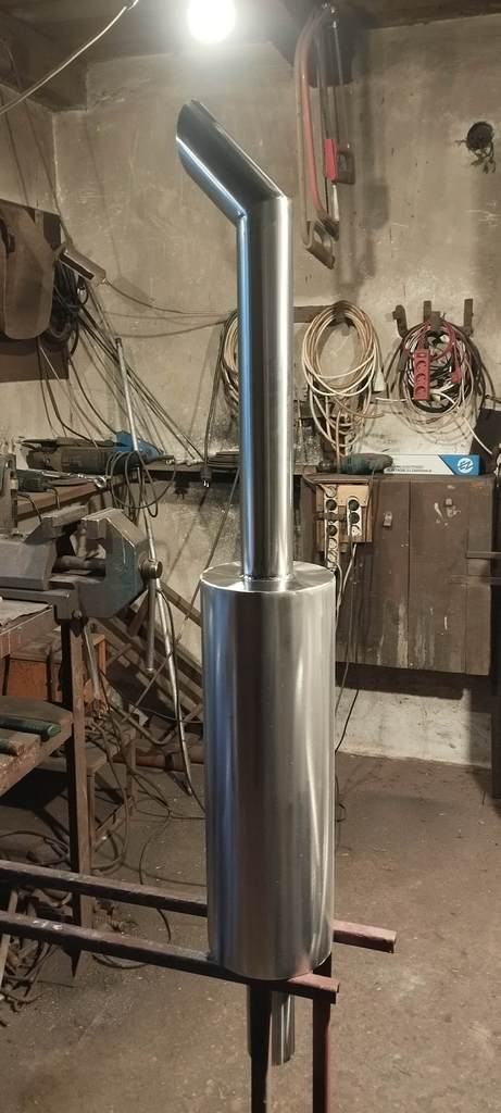 Inox auspuh za traktor