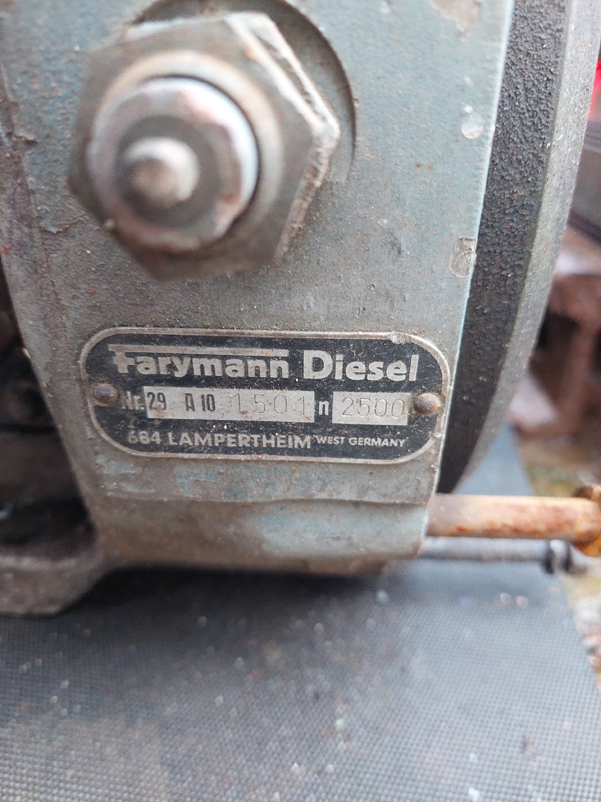 motor 10 KS farymann diesel 29 A10 1501 sa alnaserom