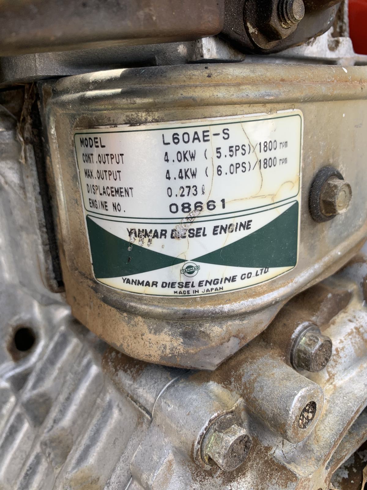Motor Yanmar,,,sa motokultivatora (Honda-Mio Standard)