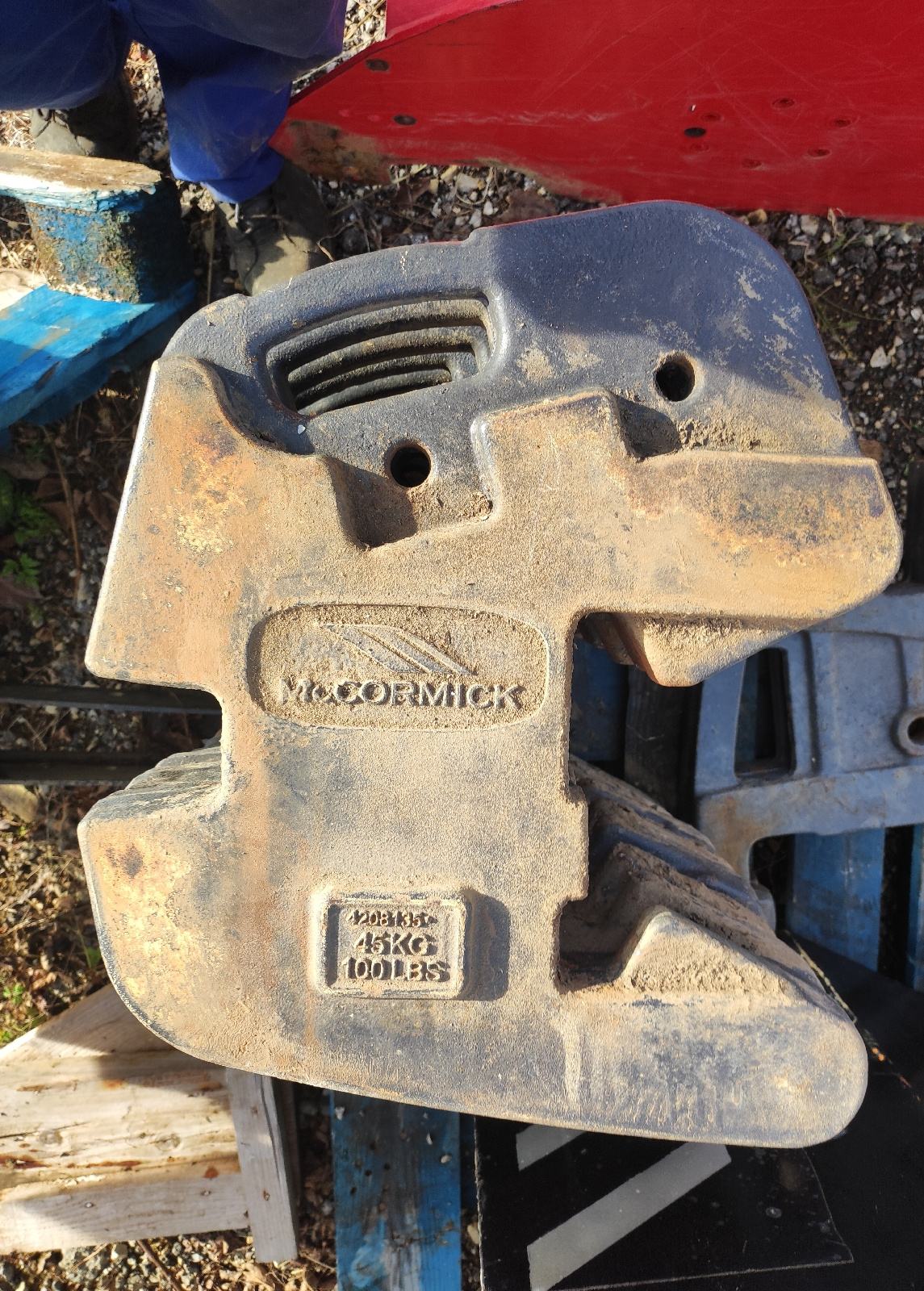 utezi za traktor McCormick,case