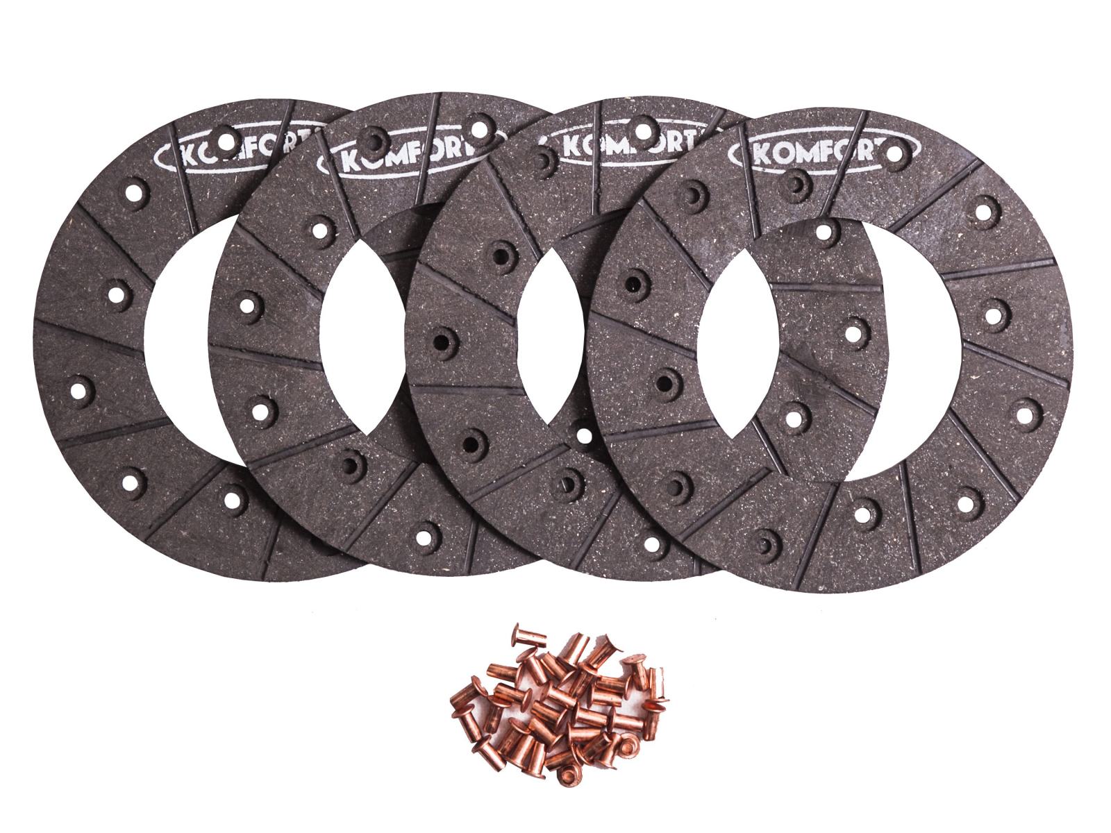 Lamele kočnice set, promjer 200 mm, Case IH 3142899R93