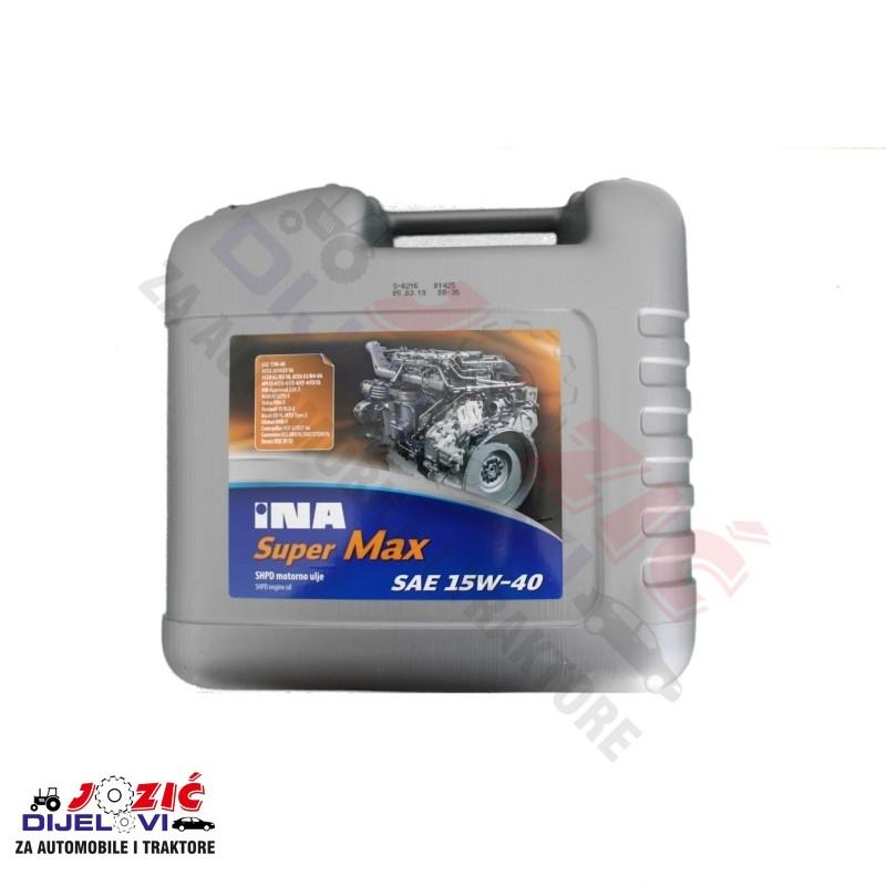 MOTORNO-ULJE INA SUPER-MAX 15W40 10L