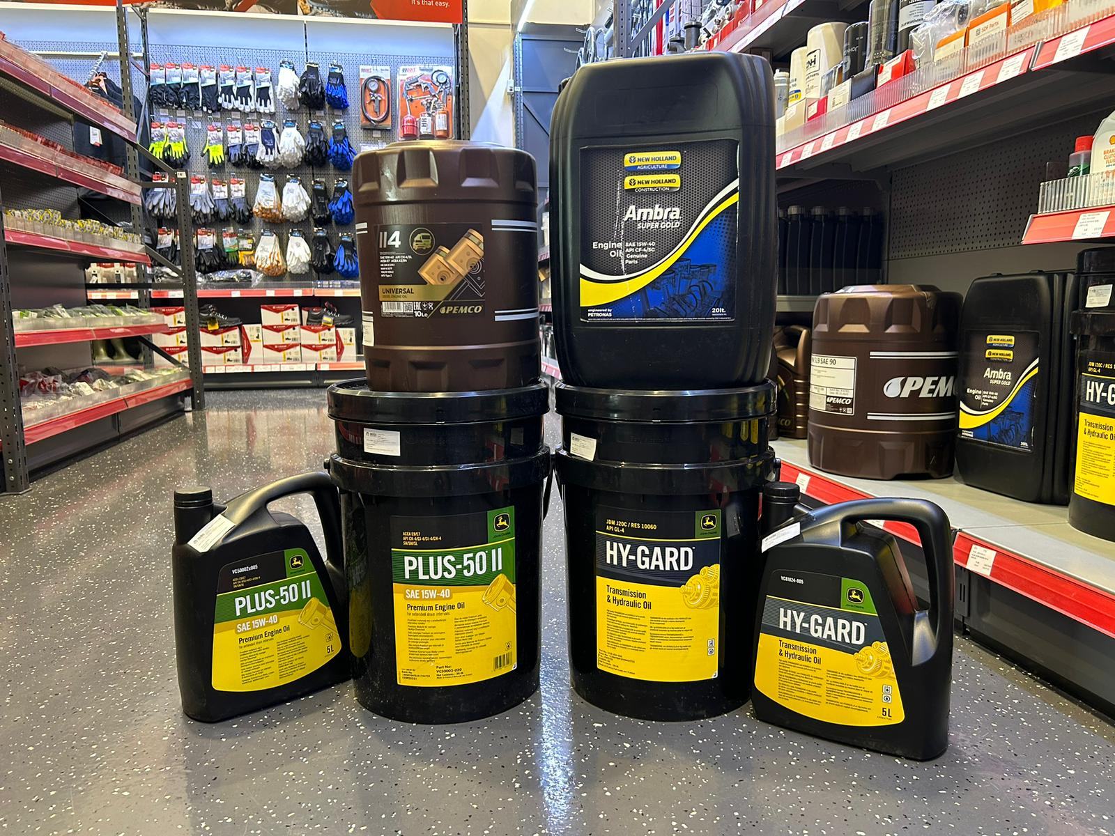 Orginalna ulja za traktore - John Deere, New Holland