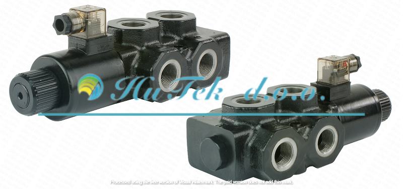 6/2 VENTIL PRIKLJUČAK G3/4 12V DC PROTOK 140L