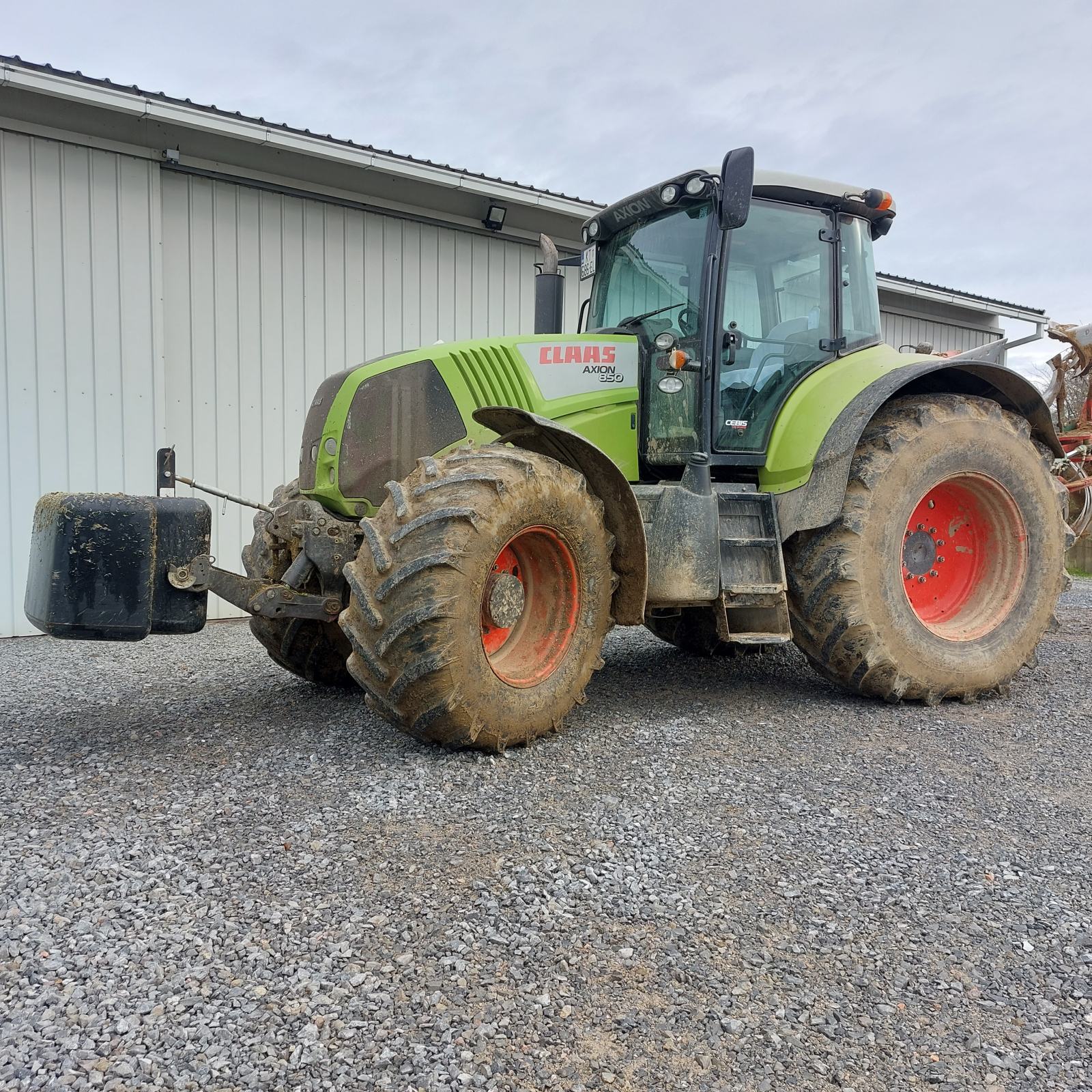 Claas Axion 850 Cebis
