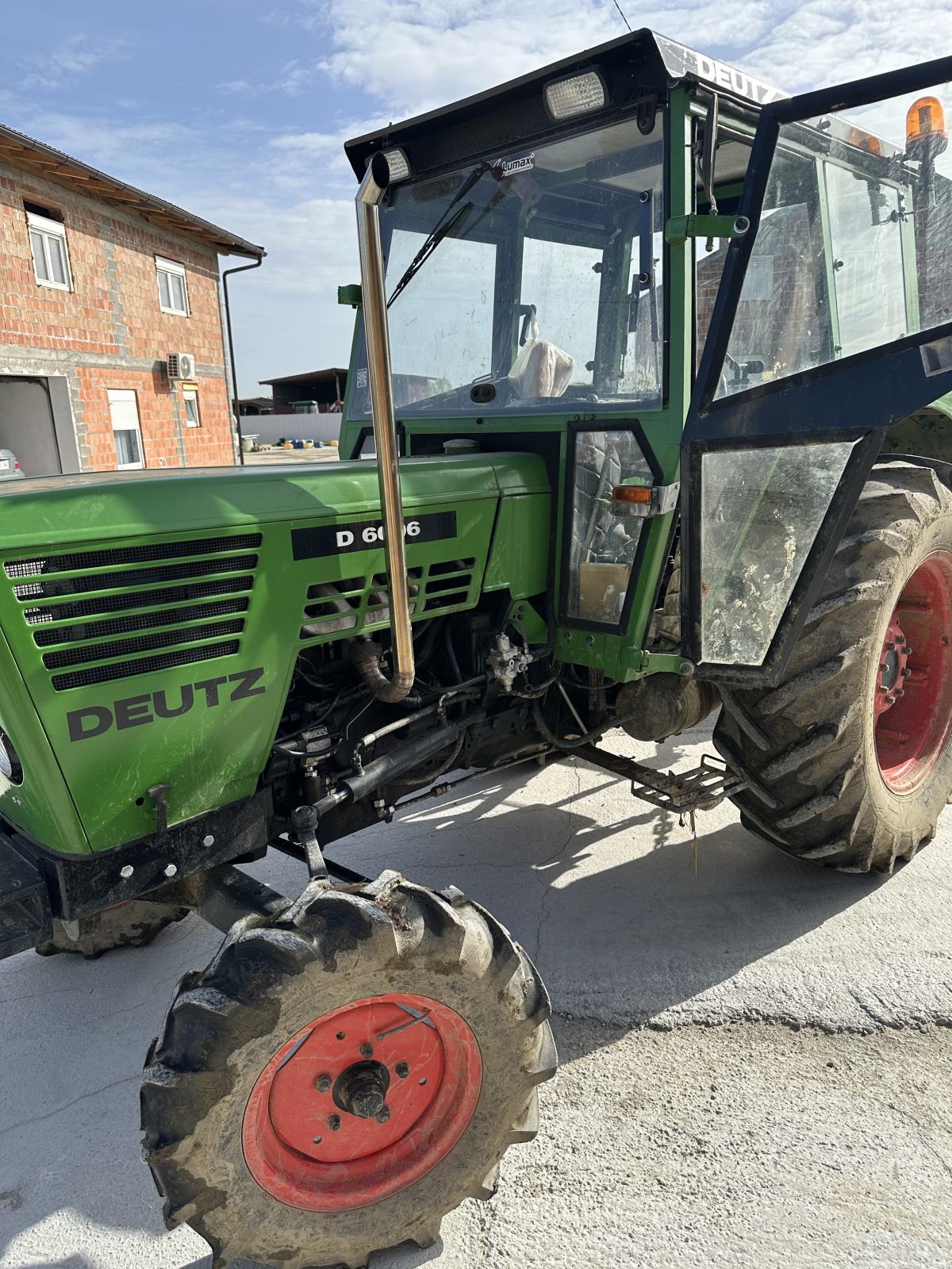 Deutz fahr 6006 servo volan