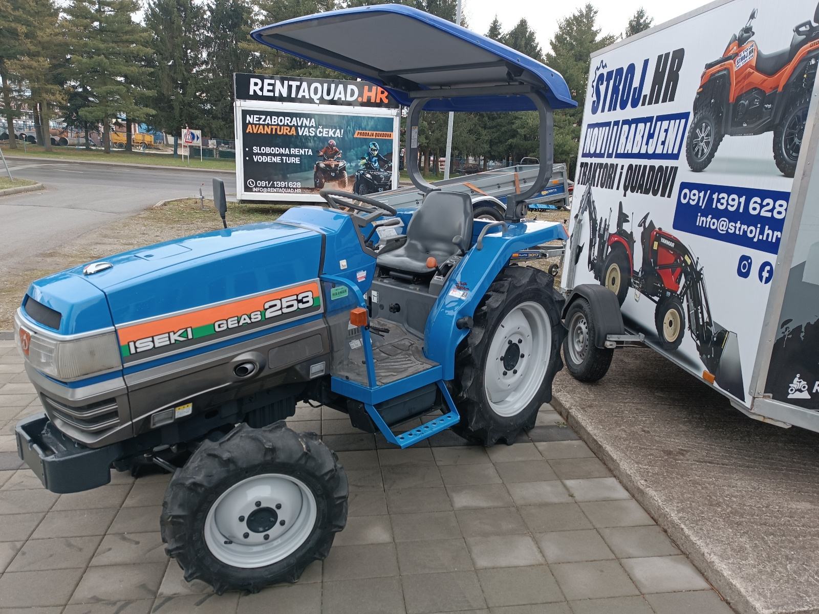 Iseki Geas 253 25ks 4x4 servo volan