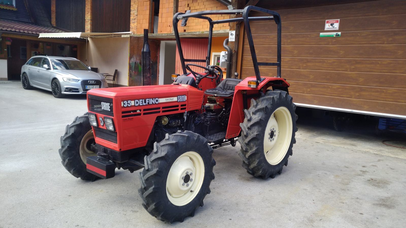 PRODAM TRAKTOR SAME DELFINO 35 DT - 600 UR -TVORNIČKO STANJE - KAO NOV