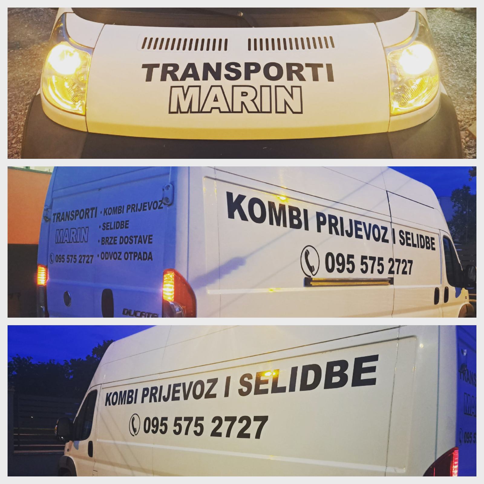 KOMBI PRIJEVOZ I SELIDBE ️ R1 RAČUN! 095 575 2727