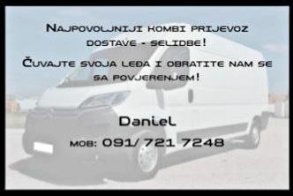 KOMBI PRIJEVOZ ~ SELIDBE ~ ZAGREB - HRVATSKA‼️ 091 9517170