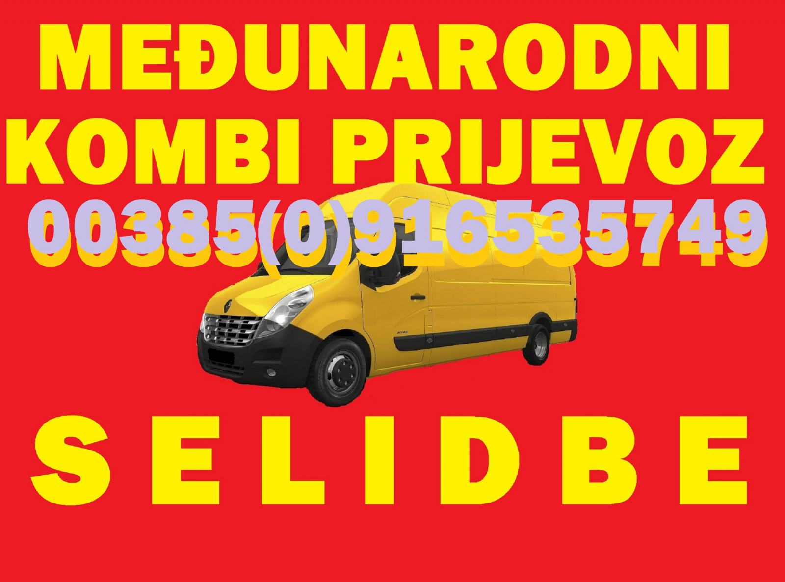 KOMBI PRIJEVOZ U ZEMLJI I EUROPI