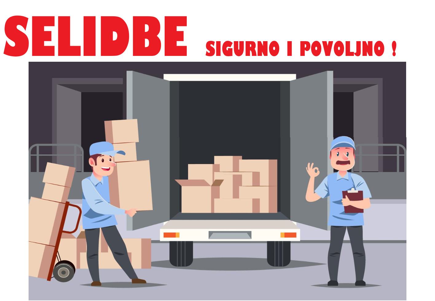 ️ SELITE SIGURNE I POVOLJNE SELIDBE ZAGREB I HR ☎️ 099 732 3608
