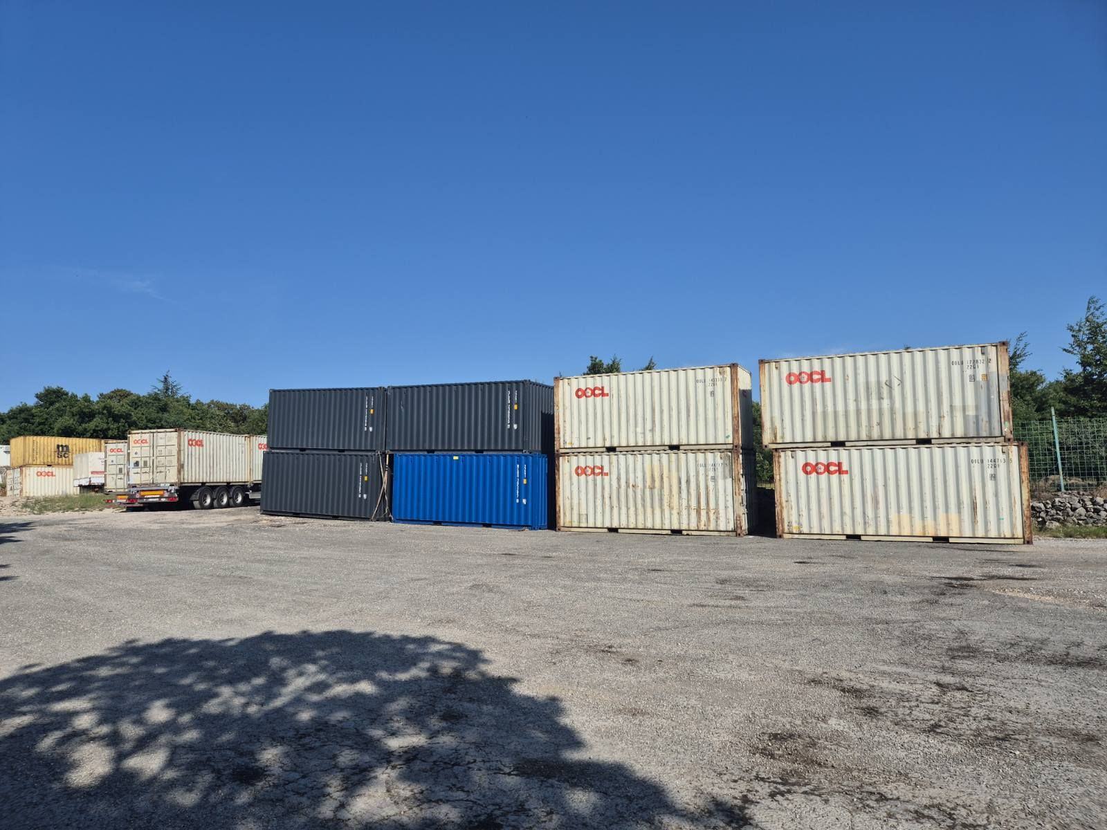 BRODSKI KONTEJNERI NOVI I POLOVNI 6 i 12 M S DOSTAVOM DALMACIJA