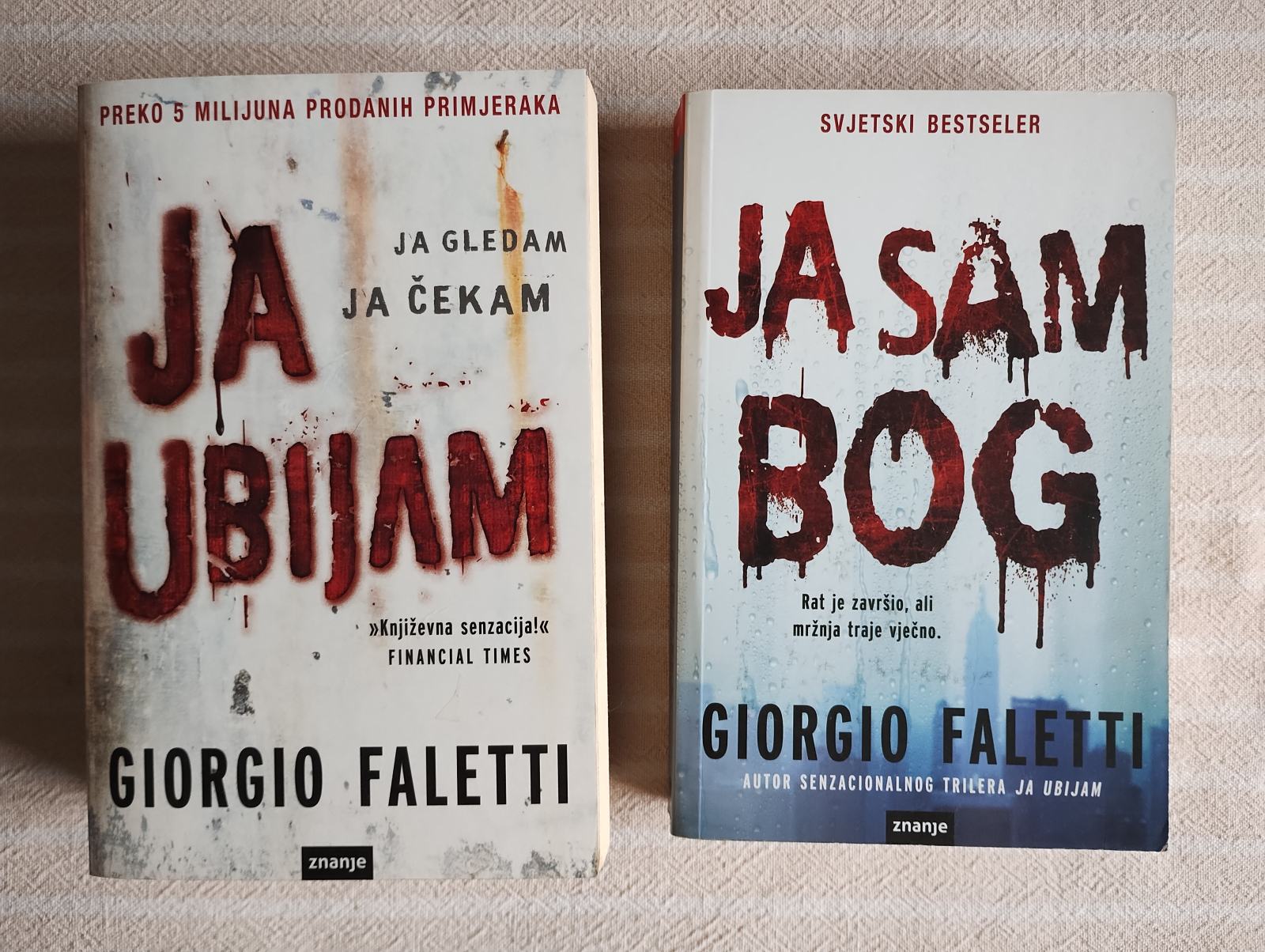 G.FALETTI JA UBIJAM JA SAM BOG komplet