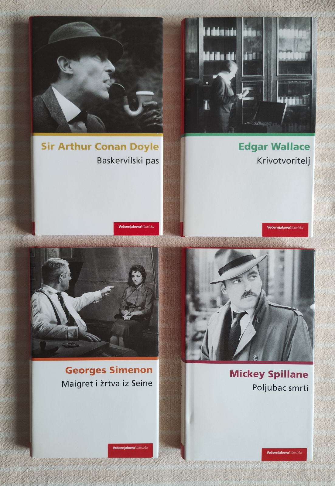 KRIMINALISTICKI ROMANI DOYLE WALLACE SIMENON SPILLANE 1 , 2 , 4 , 7