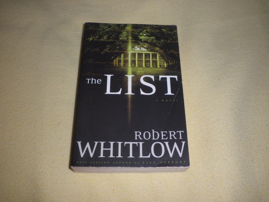 THE LIST - Robert Whitlow