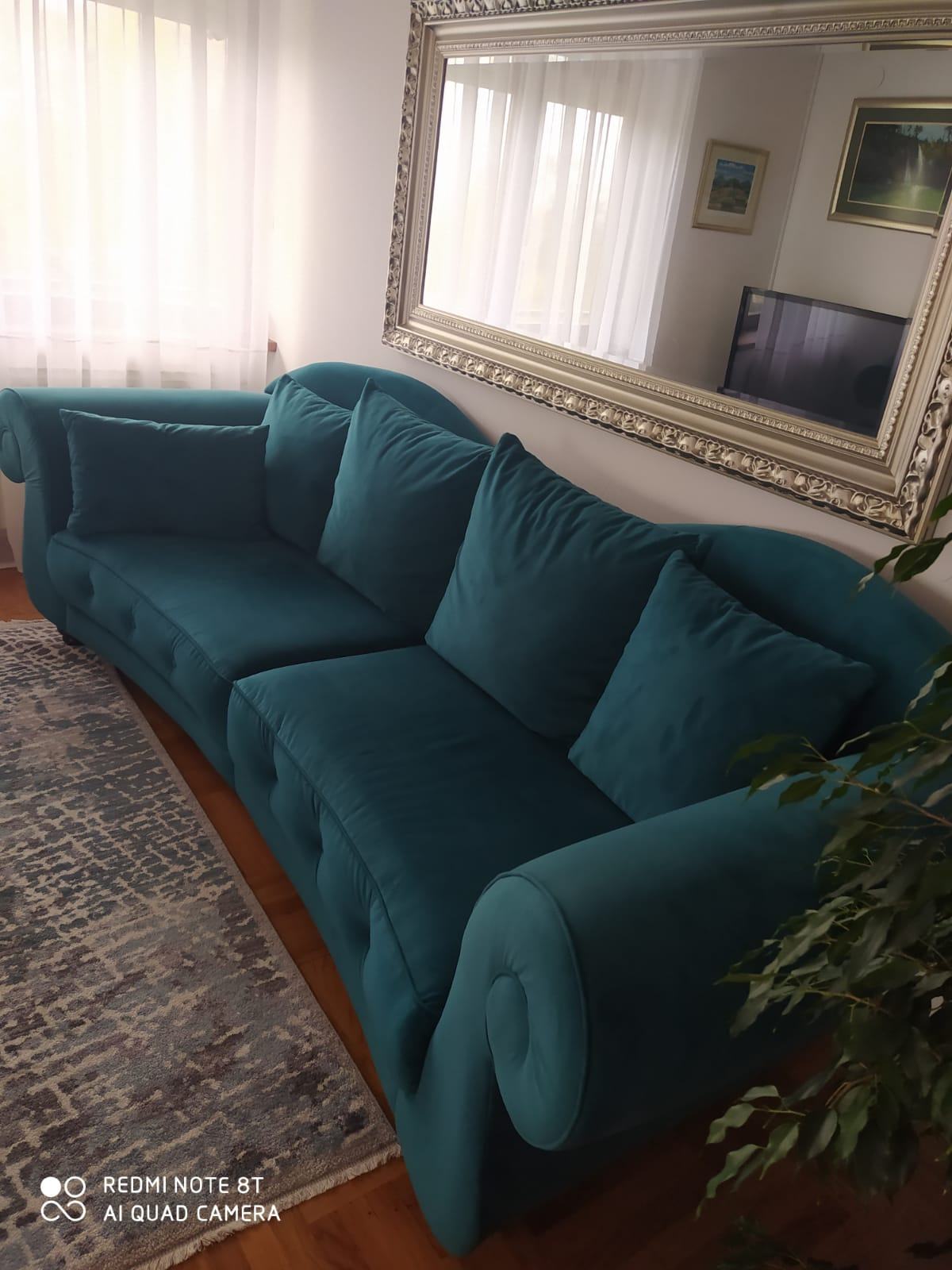 TROSJED tekstil plava