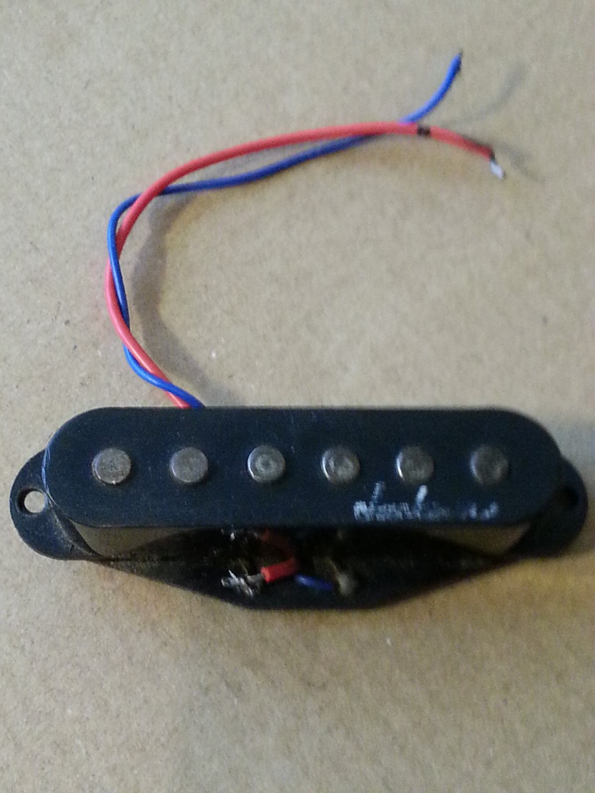 Jackson single coil pickup