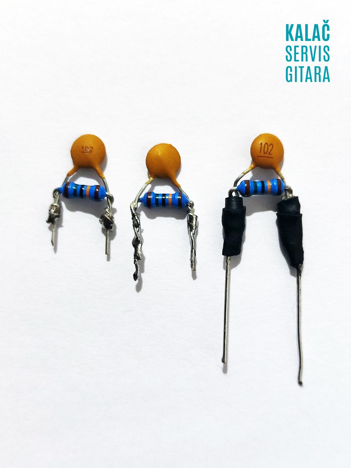 Treble bleed mod-Ceramic cap 0,001 uF +150k resistor in parallel