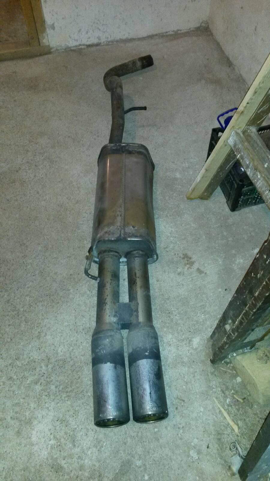 Remus auspuh za Octaviu 1