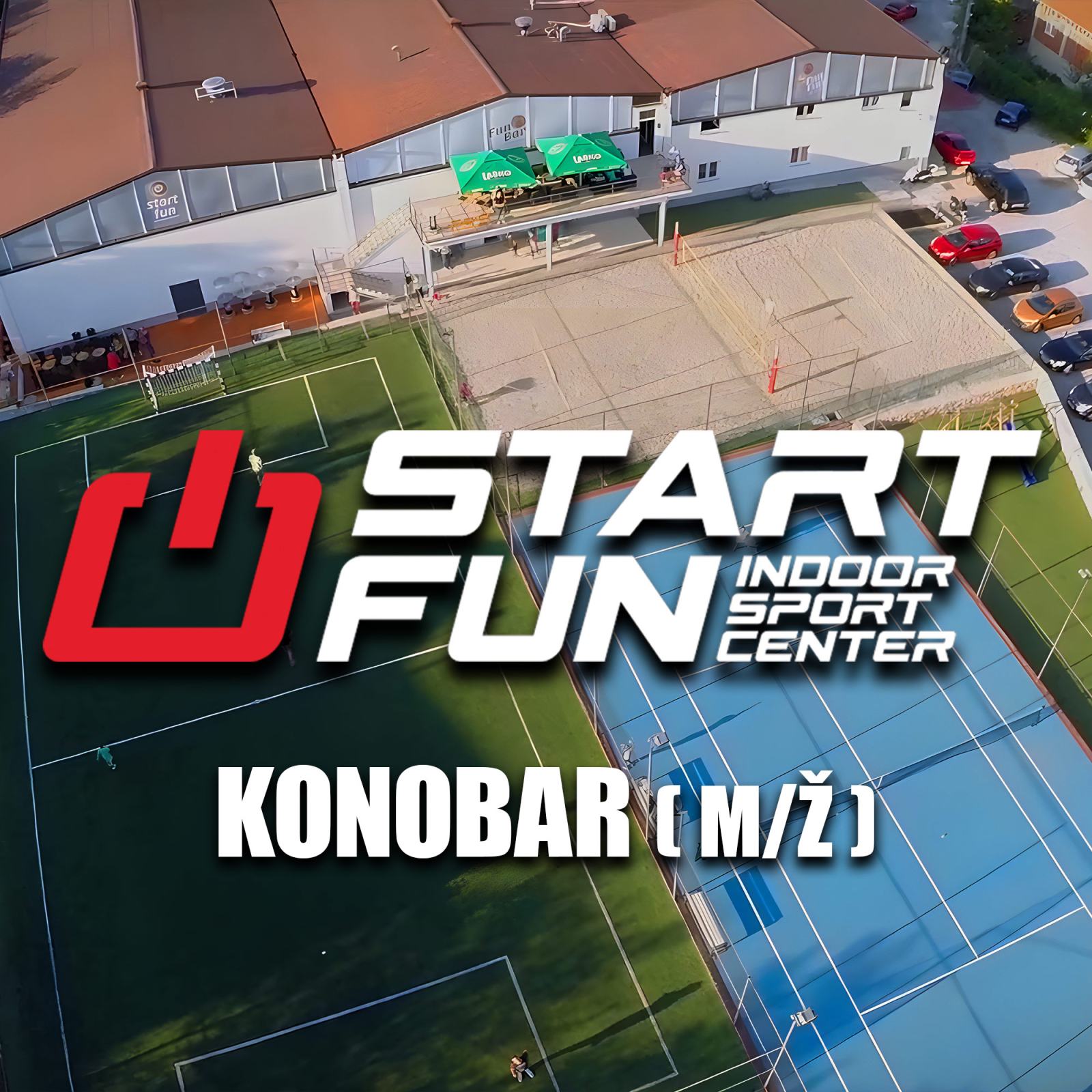 Konobar (m/ž) u Sportskom Centru Start Fun