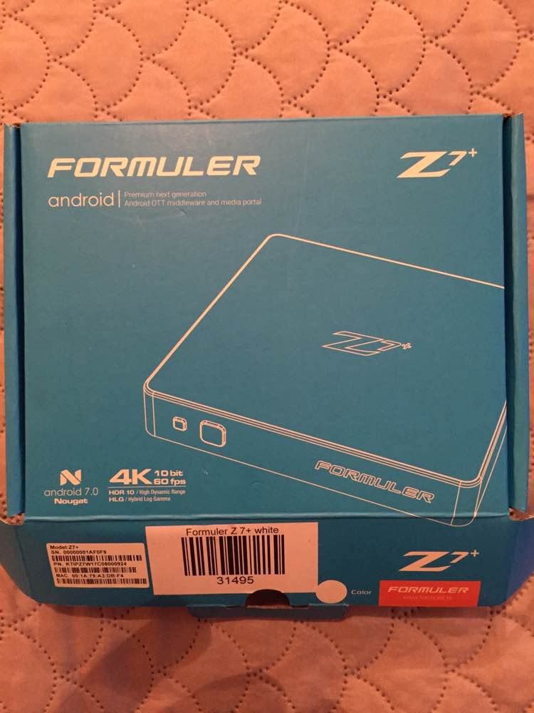 ANDROID BOX Formuler Z7+ 4K nov, jeftino