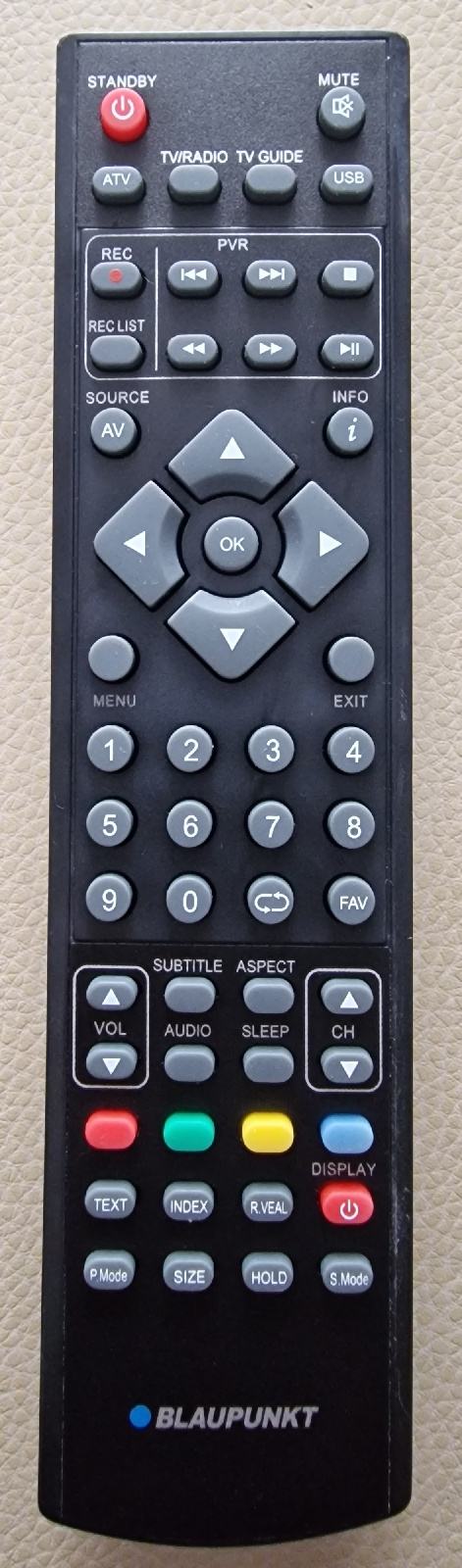 BLAUPUNKT, SHARP - daljinski za TV