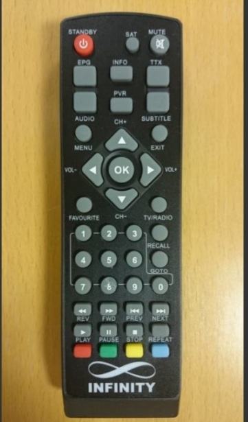 DALJINSKI ZA DVB S2 PRIJEMNIK INFINITY 4010 hd, VIŠE VRSTA