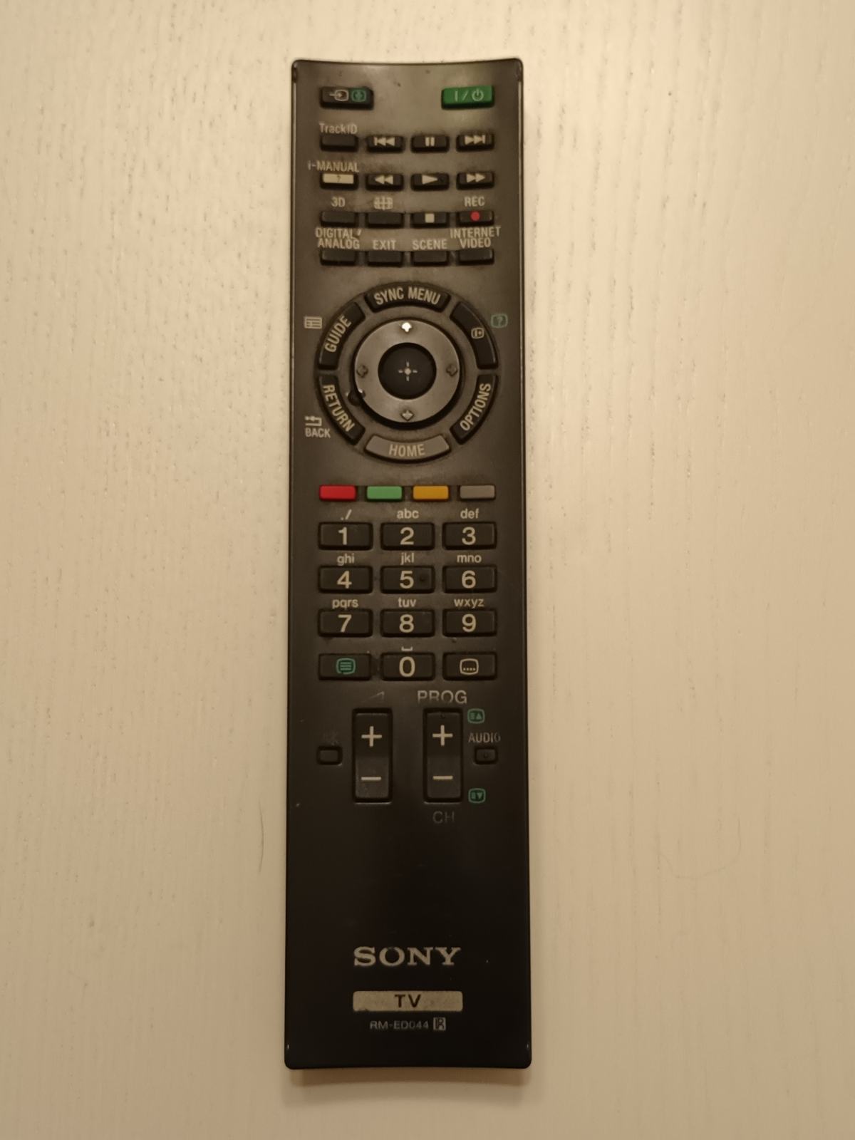 Daljinski upravljač Sony