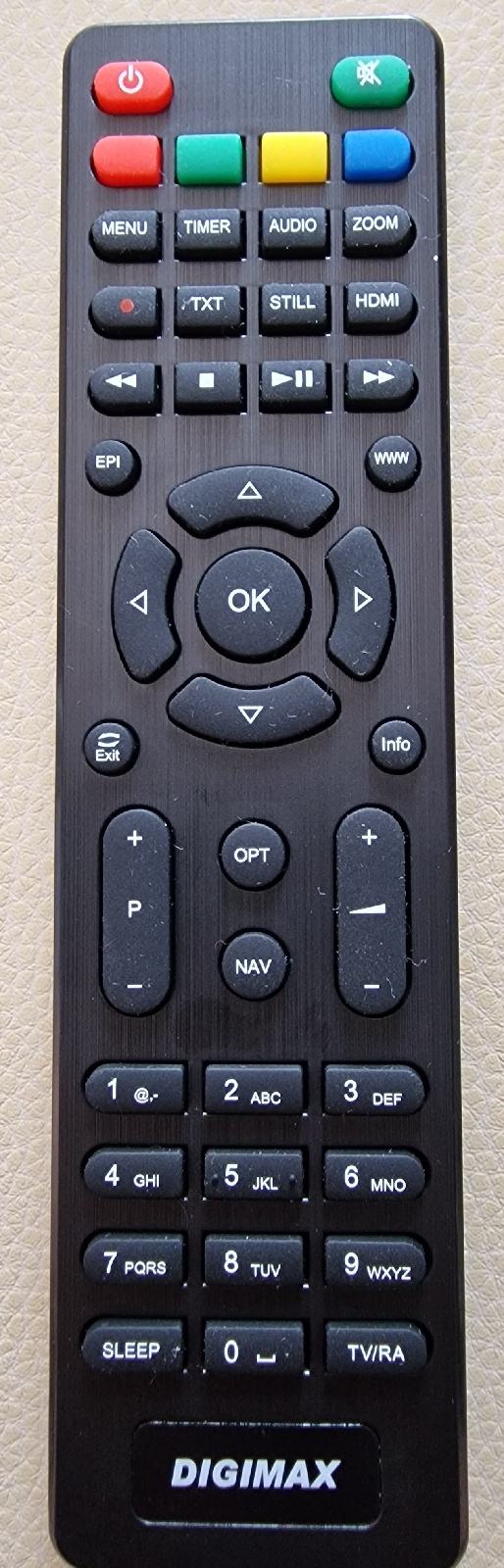 DIGIMAX, INFINITY - daljinski za DVBT2