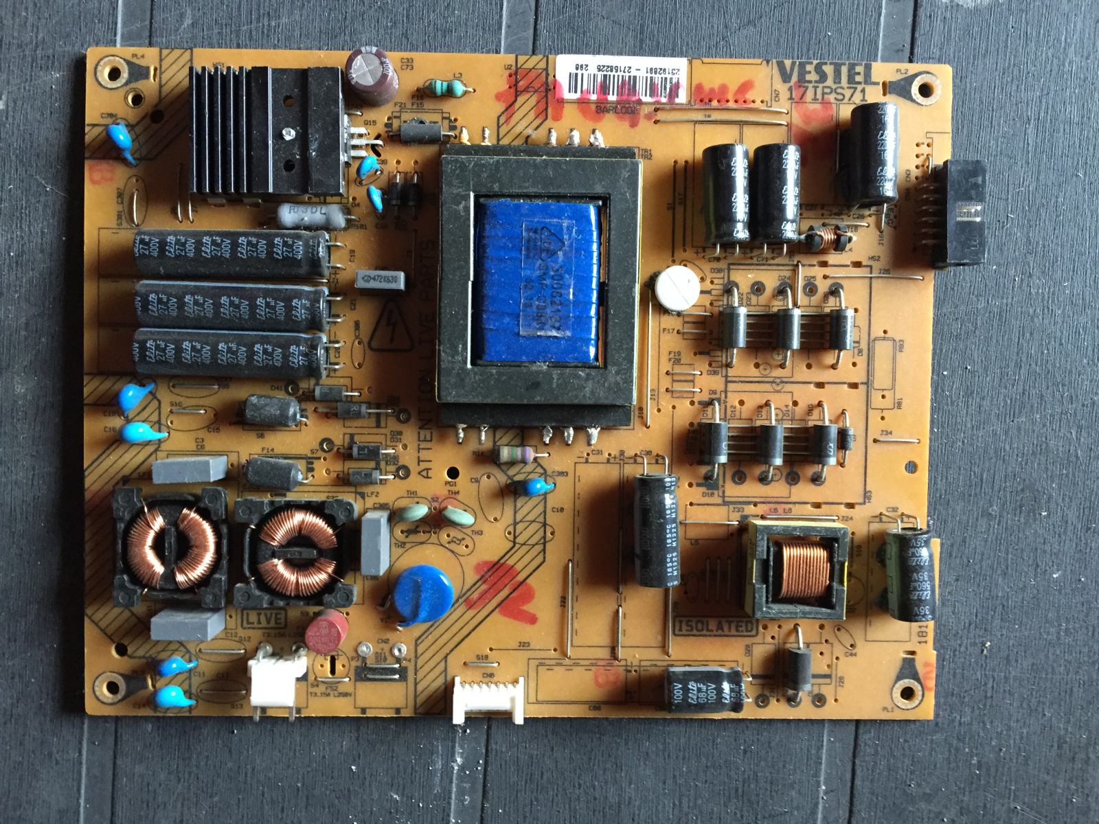 Panasonic 32 inc LED TV napajanje 17IPS71