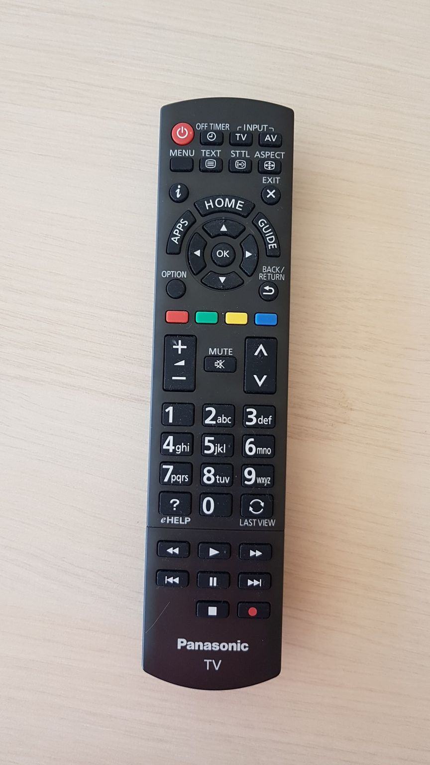 PANASONIC daljinski upravljač N2QAYB