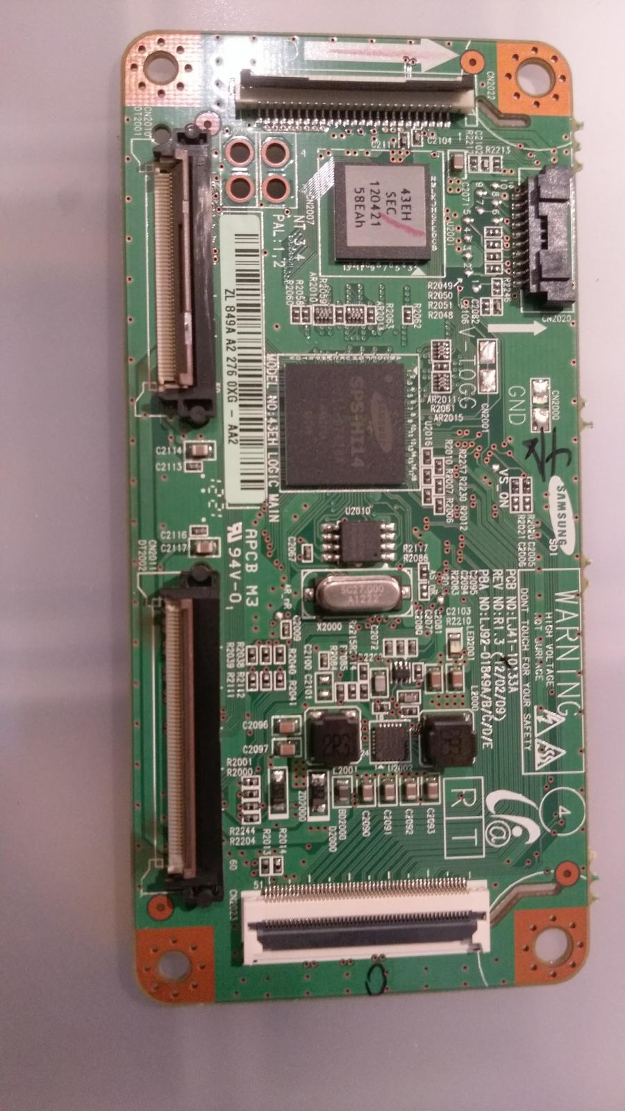 Samsung plasma 43EH Logic Main