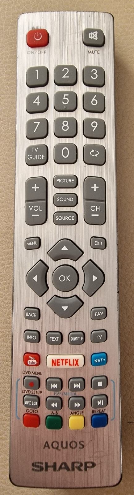 SHARP daljinski za TV