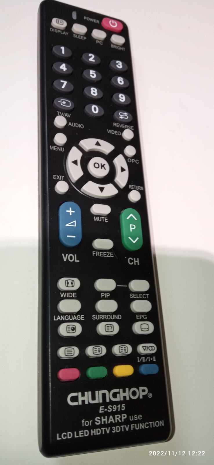 SHARP DALJINSKI UPRAVLJČ /ZAMJENSKI