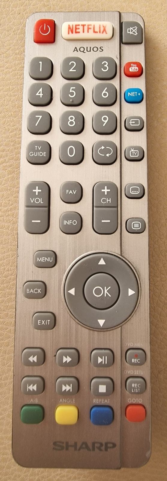 SHARP - RF daljinski za TV