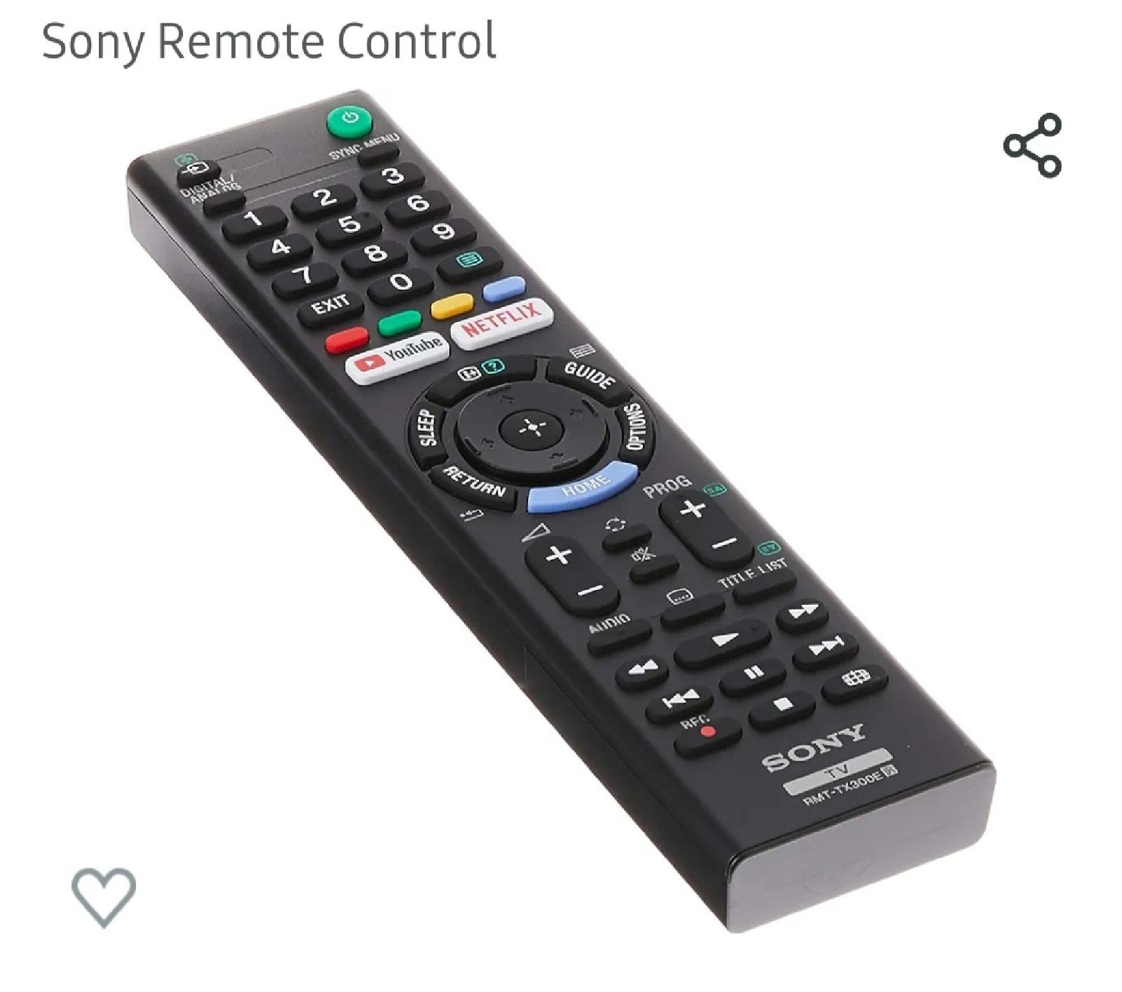 Sony daljinski upravljač NOVO