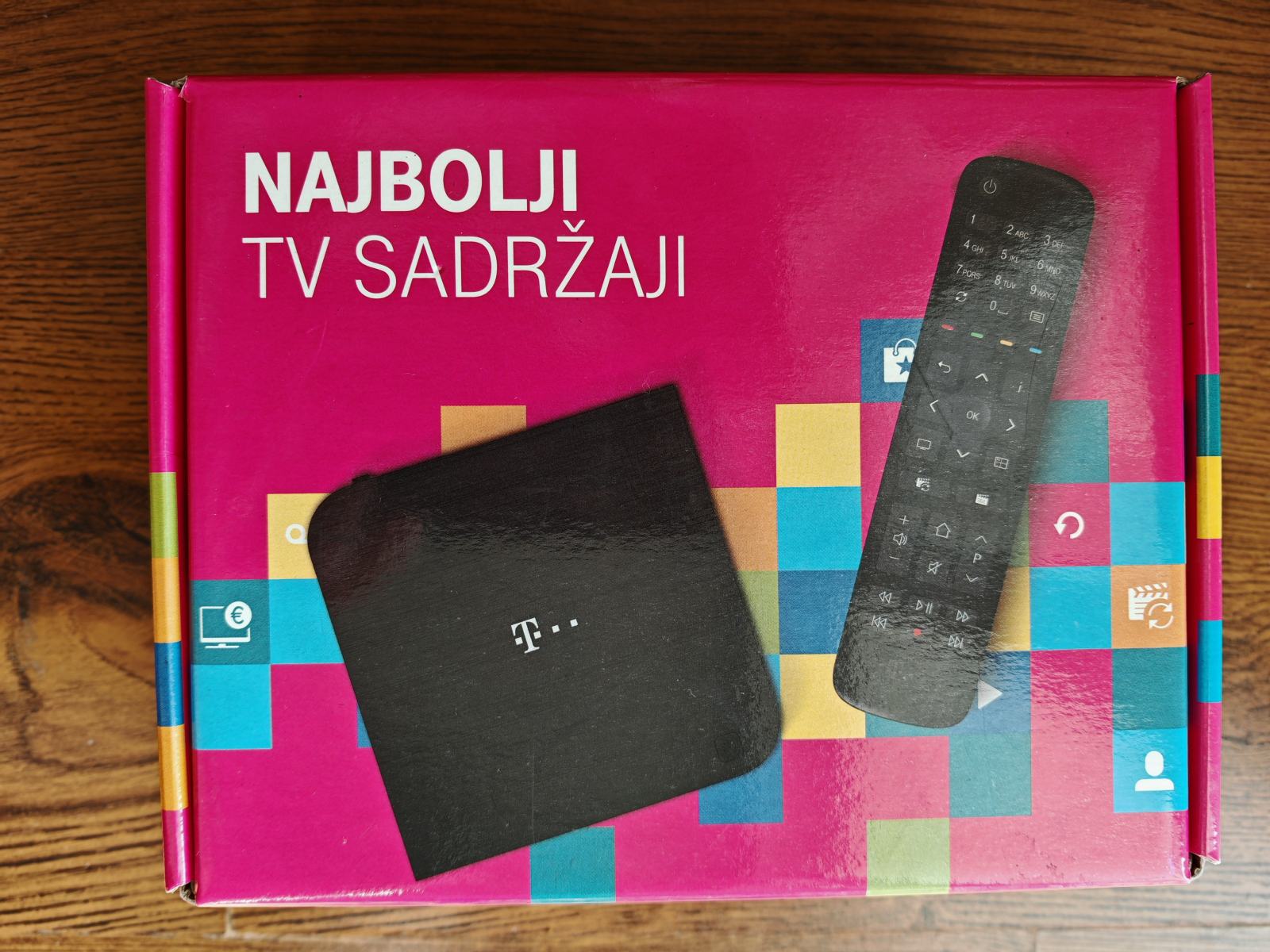 T-Com Kaon KSTB4082 Android STB (Hrvatski Telekom), samo isprobano.
