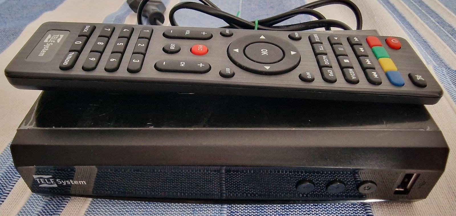 TELE SYSTEM TS UNICO - DVBT2, H.265, HEVC prijemnik