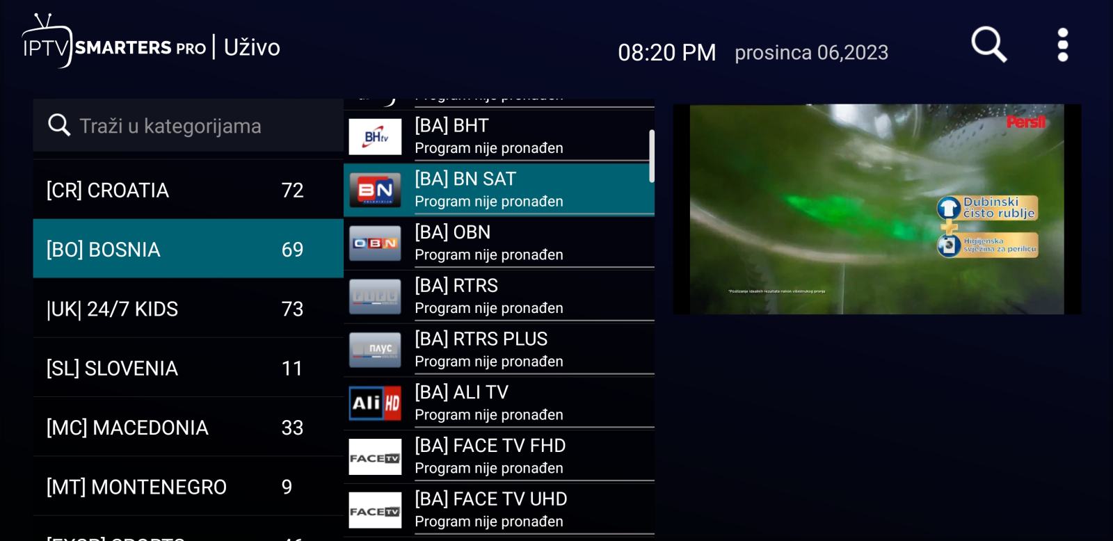 TV KANALI BALKAN MEDIA